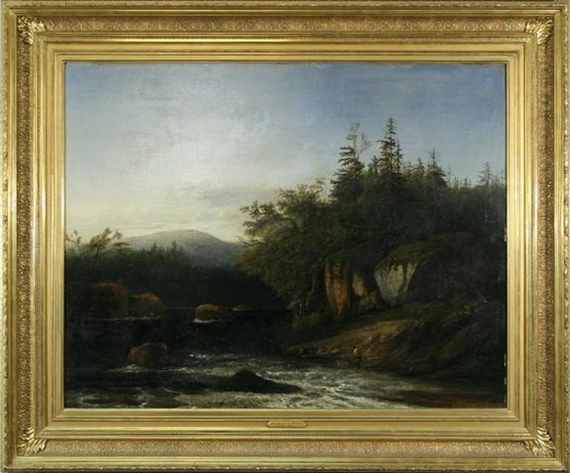 George Loring Brown | River Landscape | MutualArt