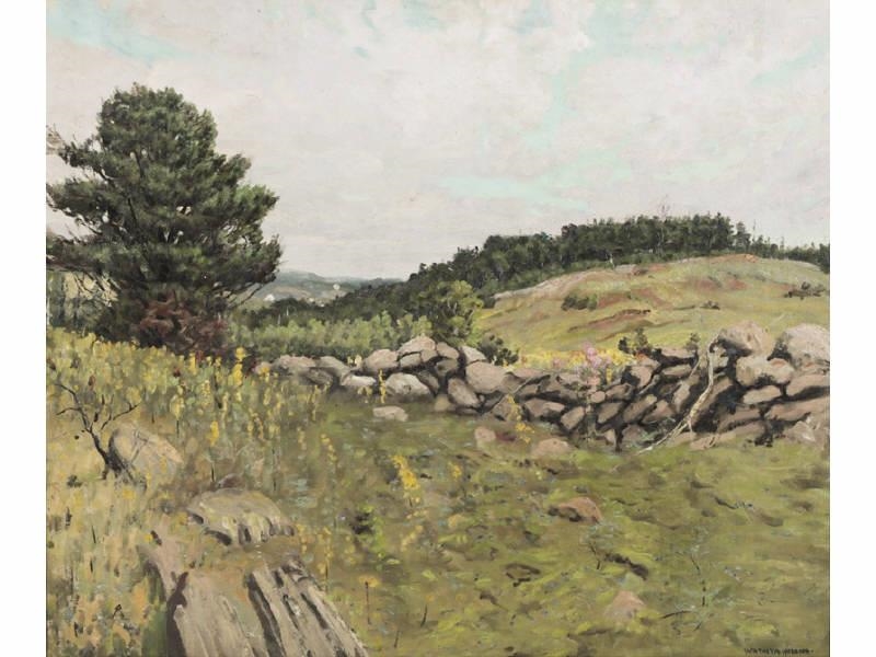 Whitney Hubbard | The Old Stone Fence | MutualArt