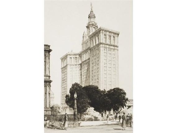 Chester B. Price | 2 Works: New York City Hall | MutualArt