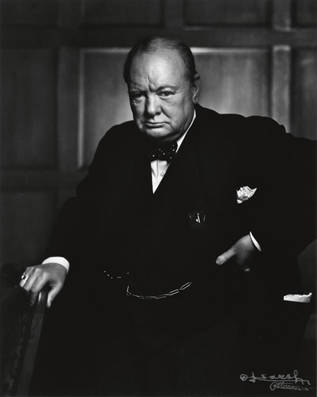 Yousuf Karsh | Portrait of Sir Winston Churchill (1941) | MutualArt
