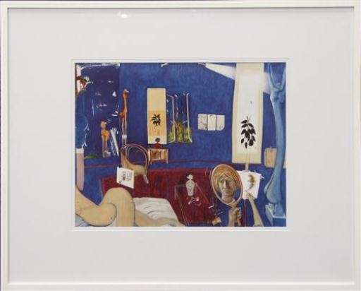 Brett Whiteley | Self Portrait in the Studio | MutualArt