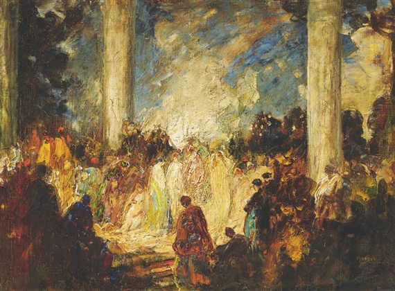 Thomas Edwin Mostyn | The slave market | MutualArt