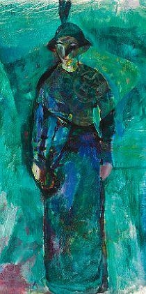 Ludvig Peter Karsten | Standing woman (1914) | MutualArt