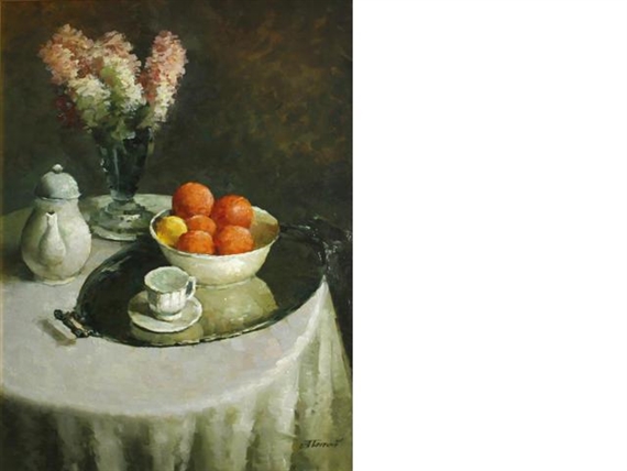 Alexander Popoff | Still life with oranges (2008) | MutualArt