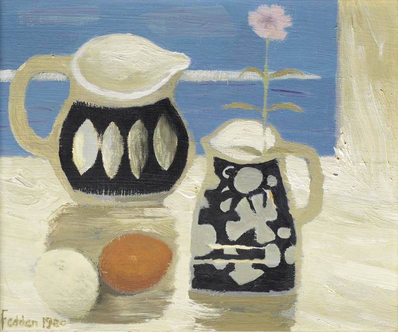 Mary Fedden | The Blue Pot | MutualArt