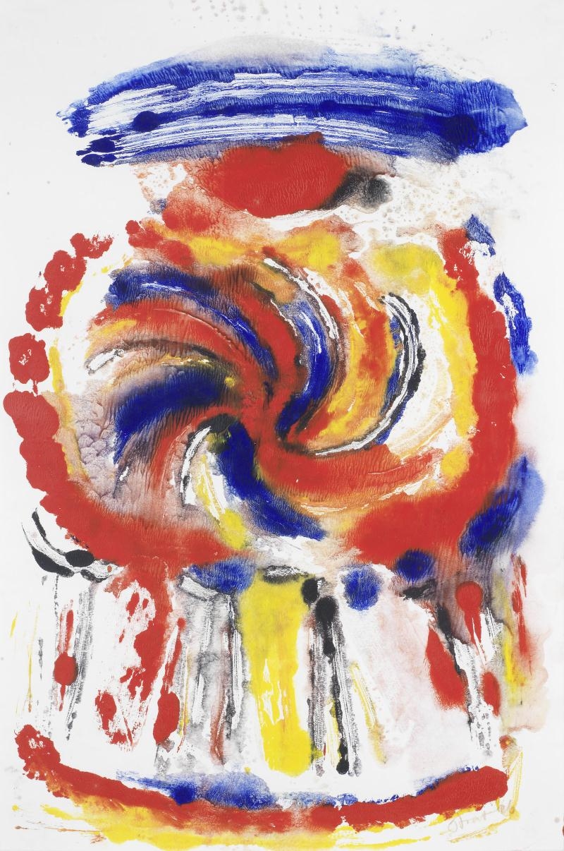 Sir Terry Frost | Untitled with circles (1964) | MutualArt