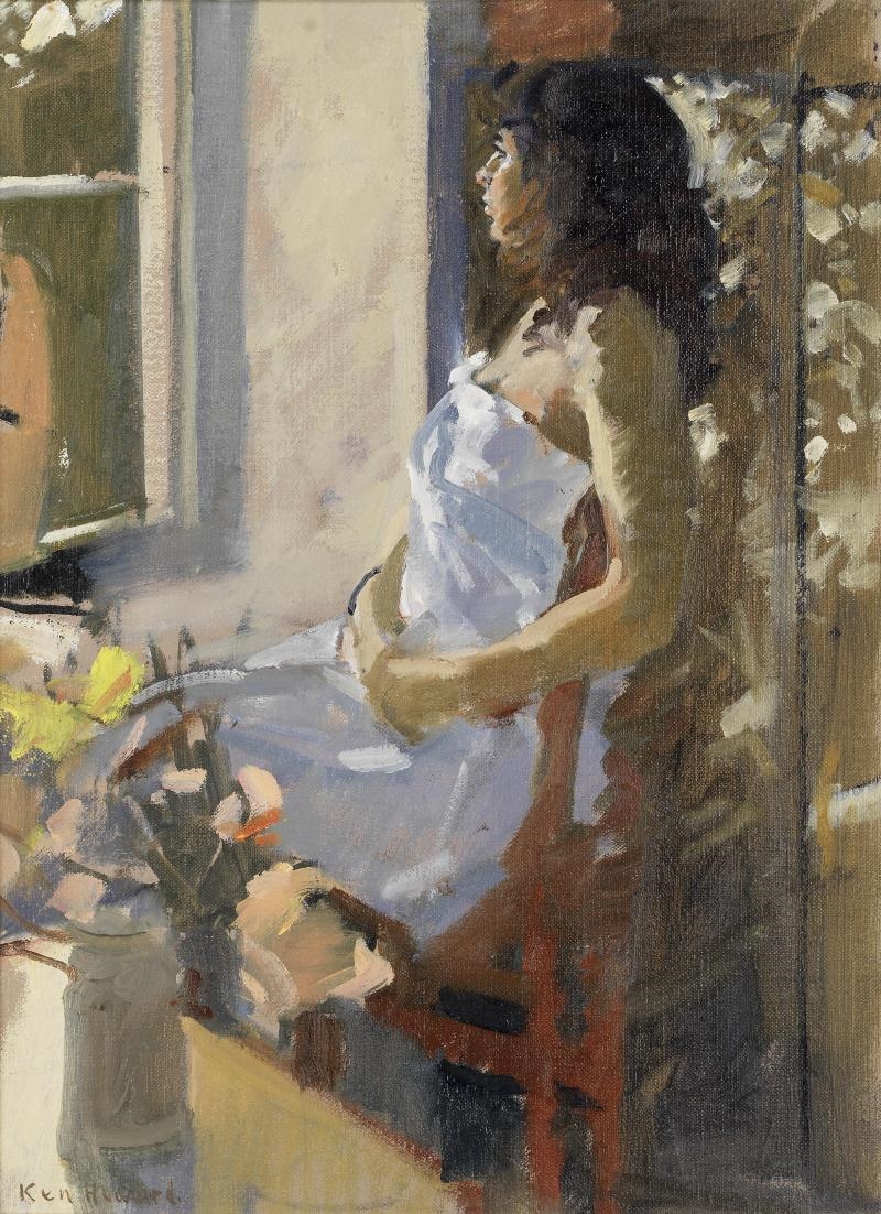 Ken Howard | Dora in the studio | MutualArt