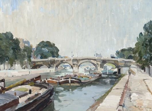 Paul Mathieu | La Seine à Paris | MutualArt