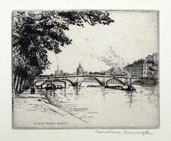 Caroline Helena Armington | Le Pont Royal Paris | MutualArt