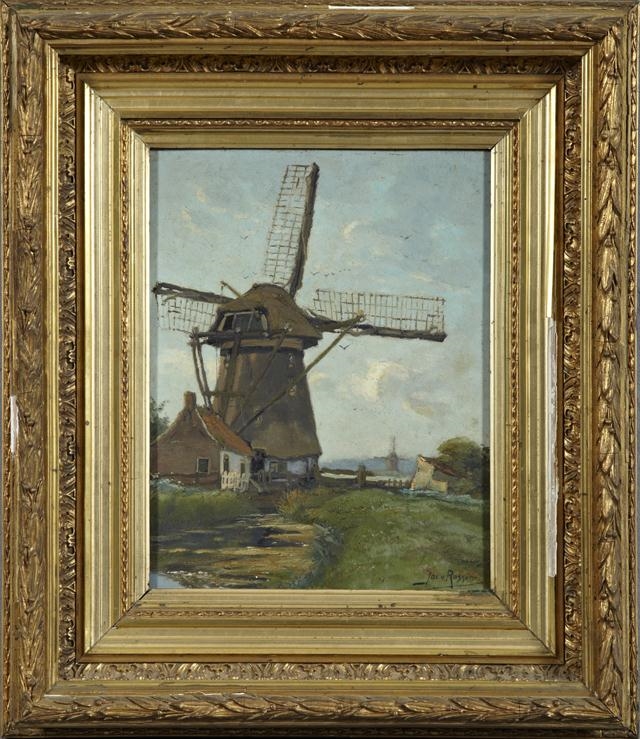 Jacob Willem van Rossum | The Windmill (20th Century) | MutualArt