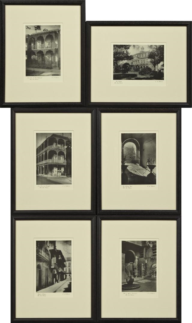 Eugene Delcroix | Six works: The Wishing Gates, Old New Orleans; Iron ...