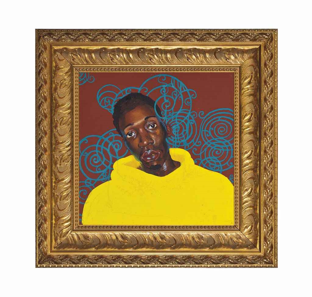 Kehinde Wiley | Untitled (Mugshot) (2001) | MutualArt