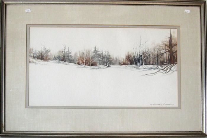 Dominic Demeri | misty landscape | MutualArt