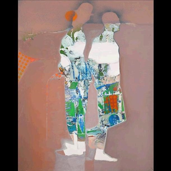 Tom Ide | Two Standing Figures | MutualArt