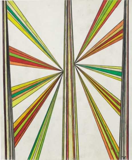 Mark Grotjahn | Untitled (Butterfly) (2003) | MutualArt