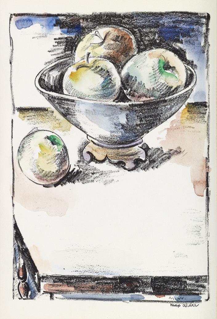 Max Weber | Max Weber by Hagar Cahill (1930) | MutualArt