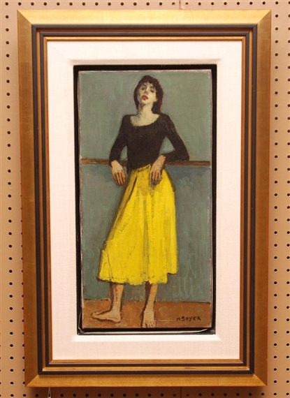 Moses Soyer | Dancer In Yellow Dress | MutualArt