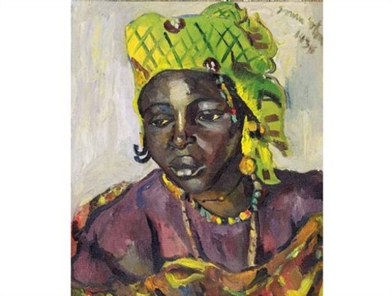 Irma Stern | Dakar Woman (1938) | MutualArt