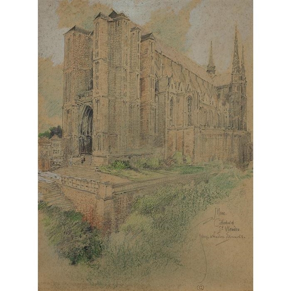 George Wharton Edwards | Mans Cathedral | MutualArt