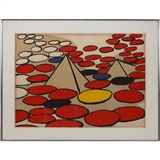 Alexander Calder | Pyramids and Circles | MutualArt