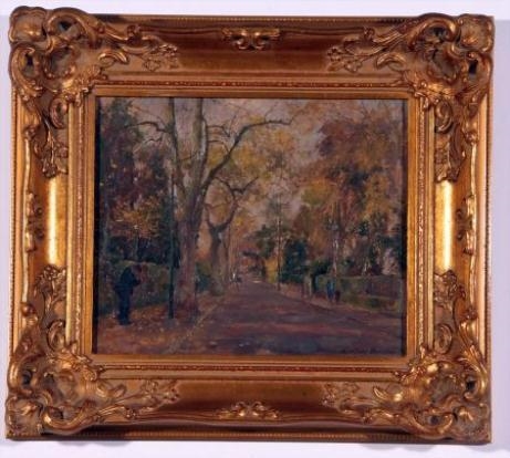 Geoffrey Burrows | Christchurch Road Norwich (1988) | MutualArt