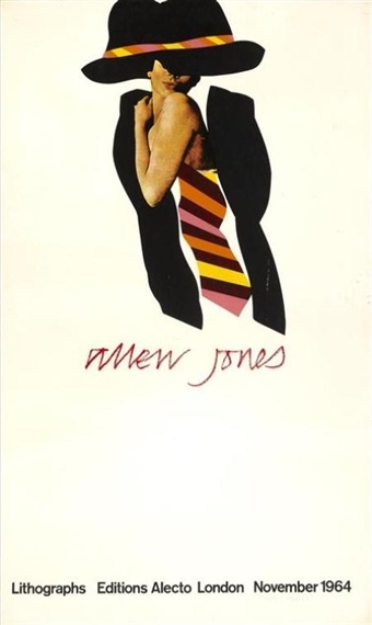 Allen Jones | Exhibition Poster For: Lithographs Editions Alecto London ...