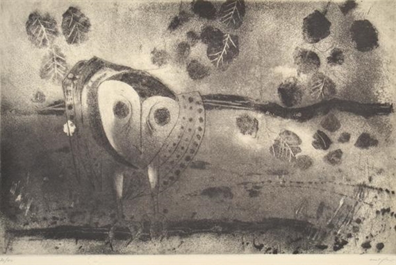 Clifton Pugh | Owl | MutualArt