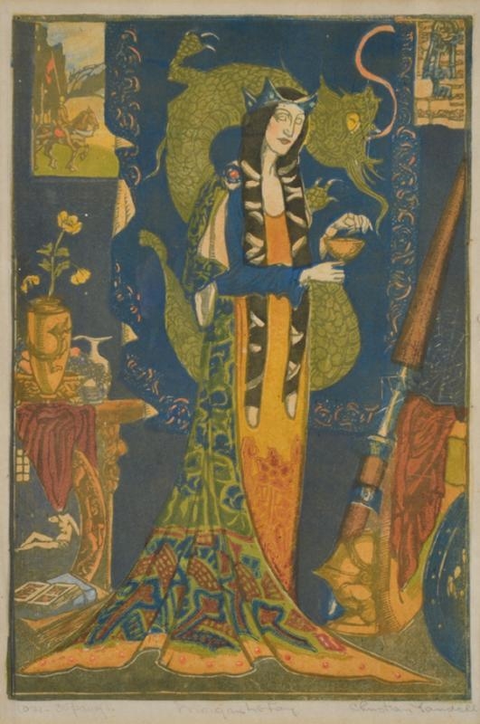 Christian Waller | Morgan LeFay (Circa 1927) | MutualArt