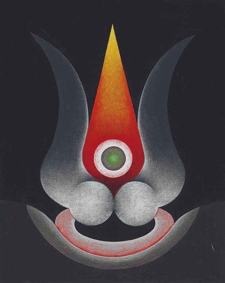 Ghulam Rasool Santosh | Untitled (1975 - 1976) | MutualArt