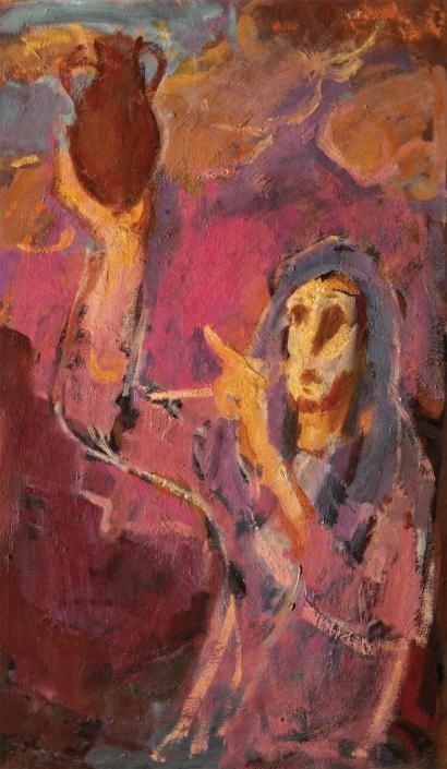 Jakob Steinhardt | Rachel Weeping for her Children (1965) | MutualArt