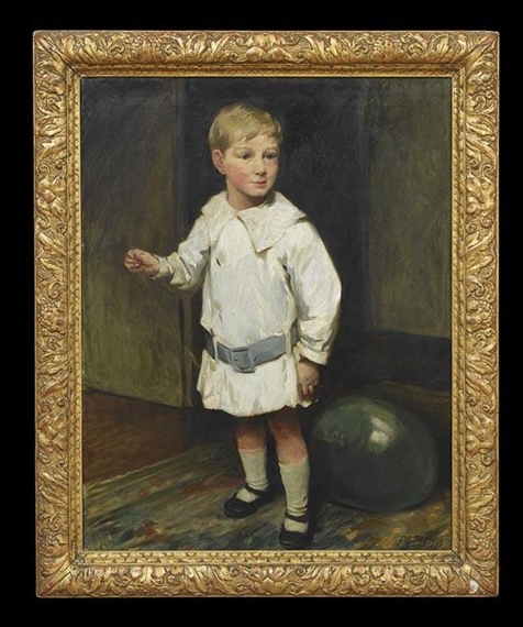 Glyn Philpot | Portrait of a Blonde Youth | MutualArt