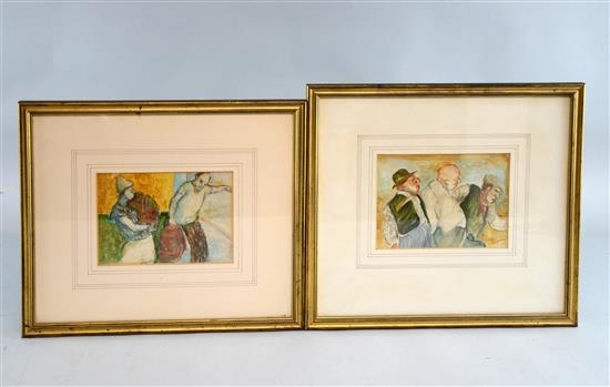 Jim Gilbert | Sketches Various Figures | MutualArt