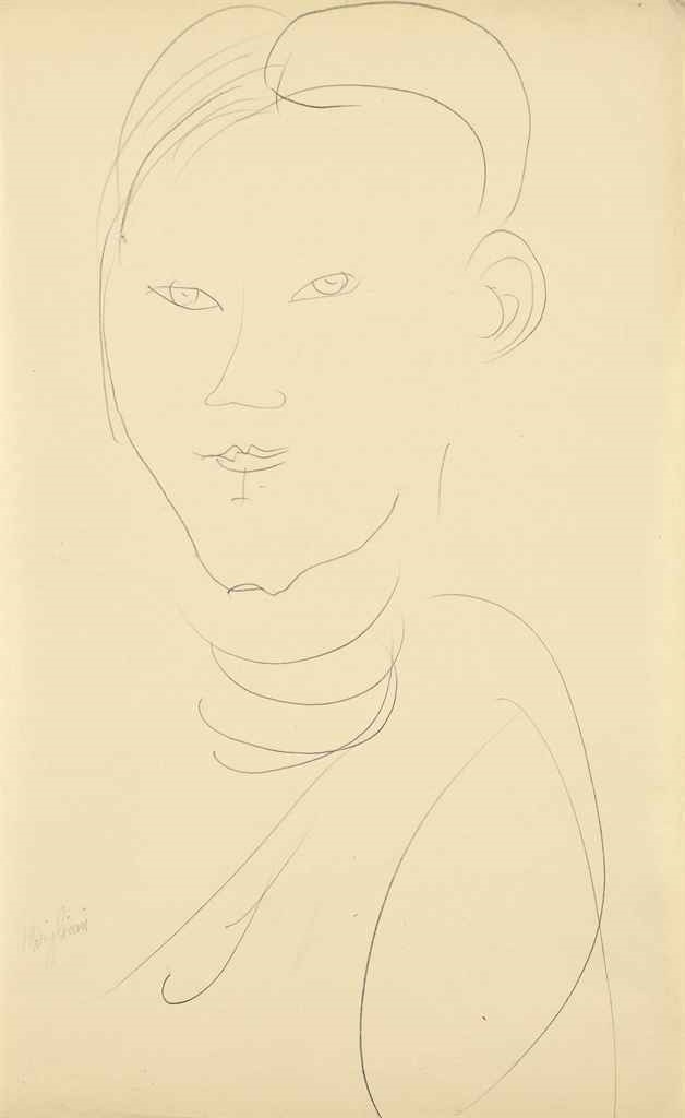 Amedeo Modigliani | Portrait d'homme | MutualArt