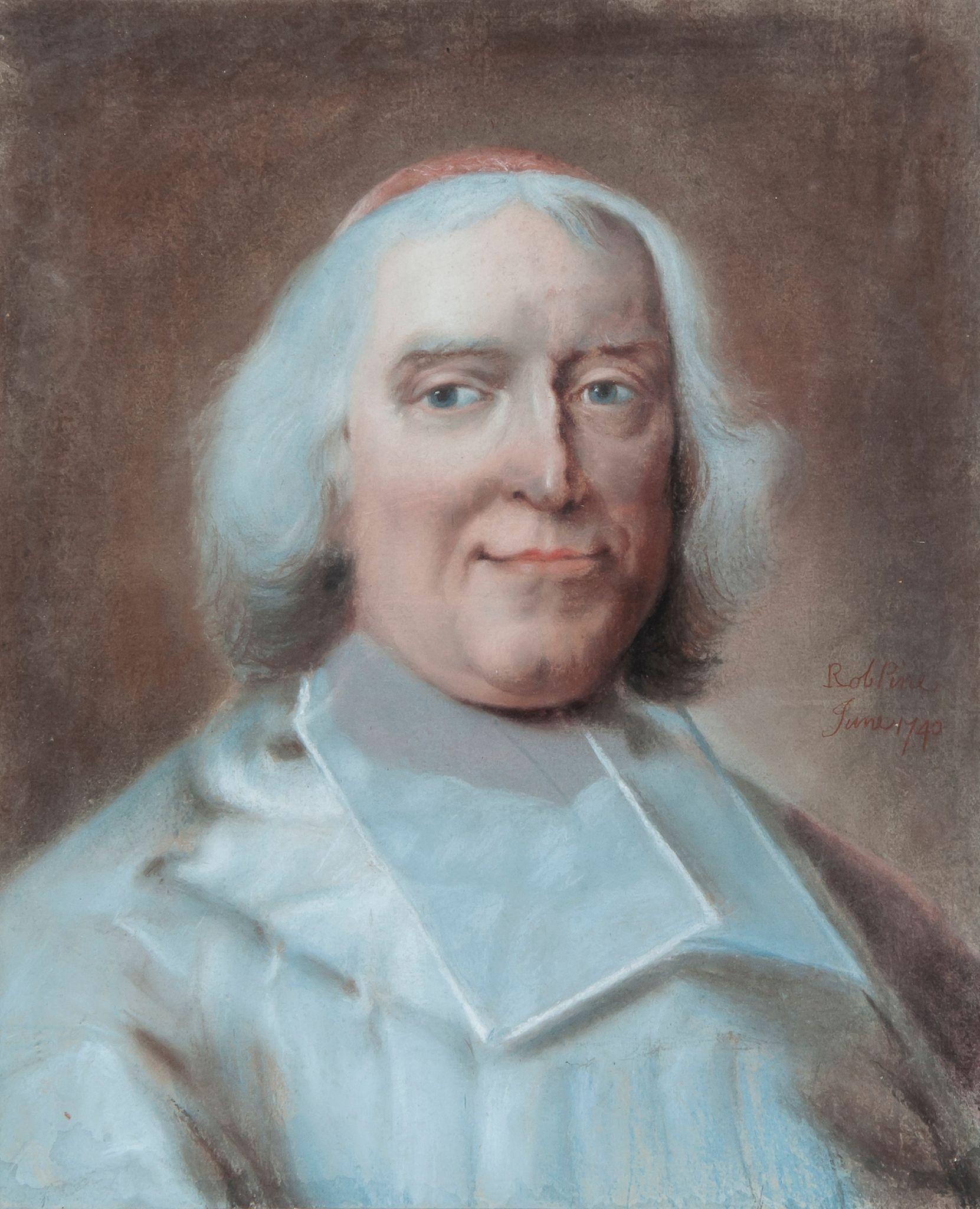 Robert Edge Pine | André-Hercule, cardinal de Fleury (after Hyacinthe ...