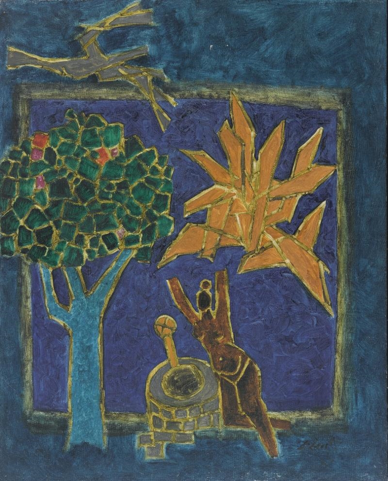Maqbool Fida Husain | Untitled (1960) | MutualArt