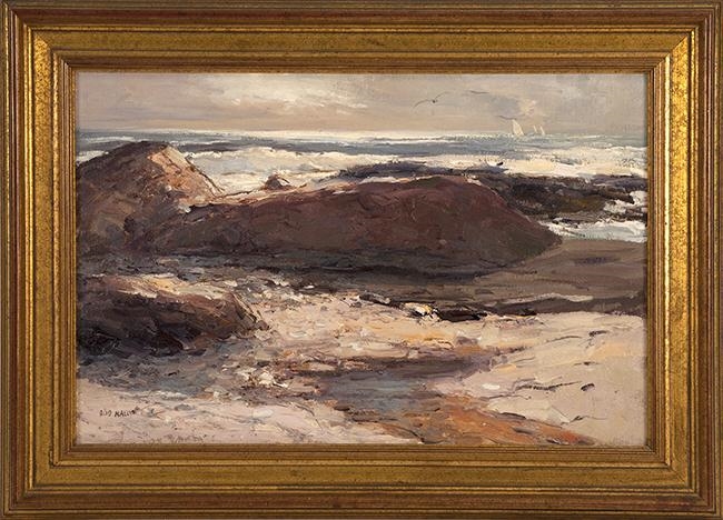 Bob Nally | Bass Shore Rocks | MutualArt