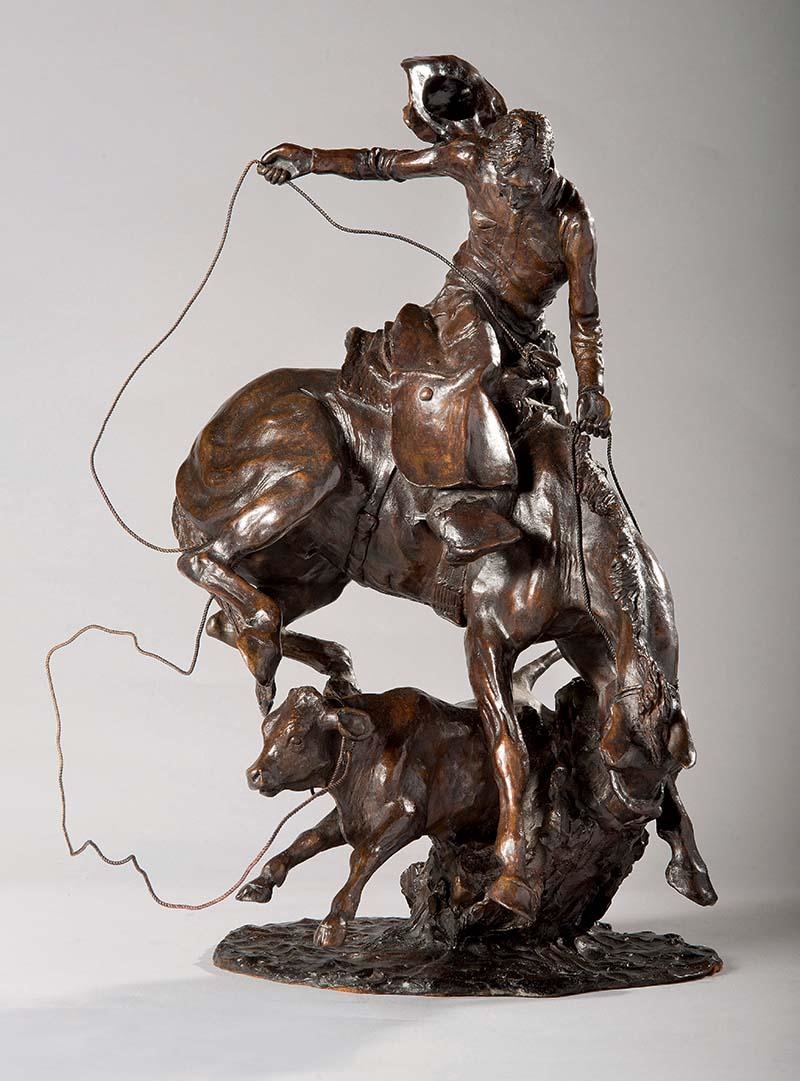 George Phippen | Cowboy in a Storm | MutualArt