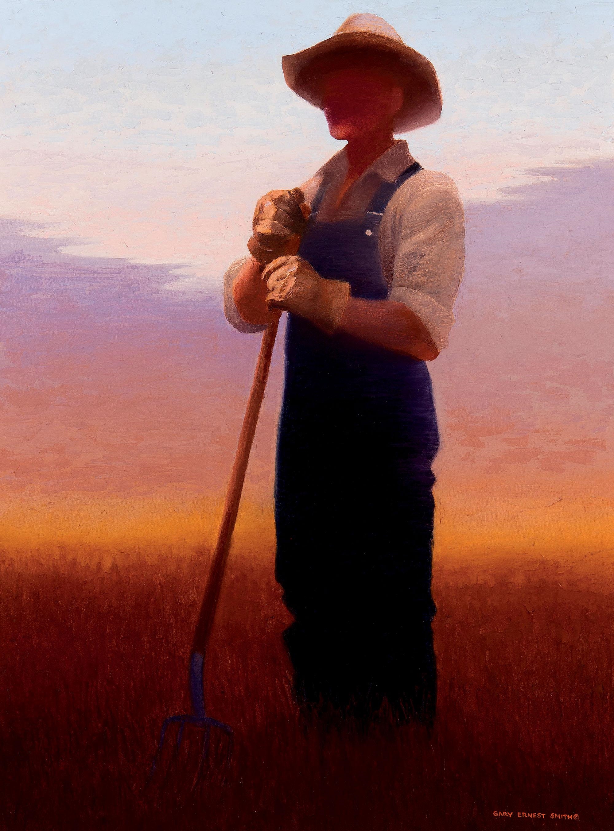 Gary Ernest Smith | Field Silhouette | MutualArt