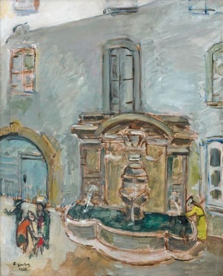 Francis Gruber | LA FONTAINE DE VENCE (1933) | MutualArt