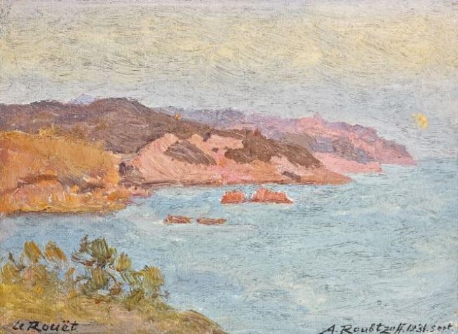 Alexandre Roubtzoff | PORT EN TUNISIE (1927) | MutualArt