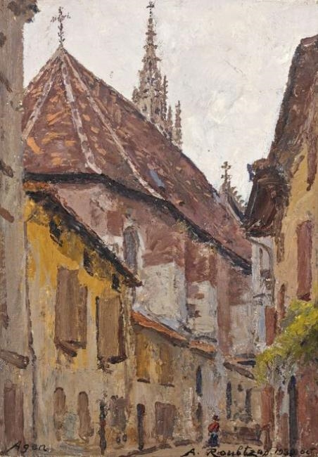 Alexandre Roubtzoff | LA MARSA (1927) | MutualArt