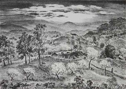 Adolf Dehn | West Virginia Hills (1946) | MutualArt