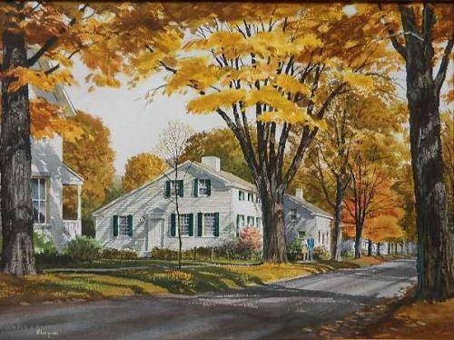 Kinley Shogren | The Spreading Elm and Saltbox, Hudson, OH (1973 ...