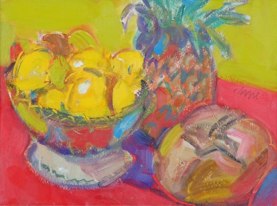 Gordon Bryce | Still Life with Pineapple | MutualArt