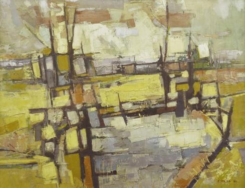 Robert Grieve | Autumn Landscape (1960) | MutualArt