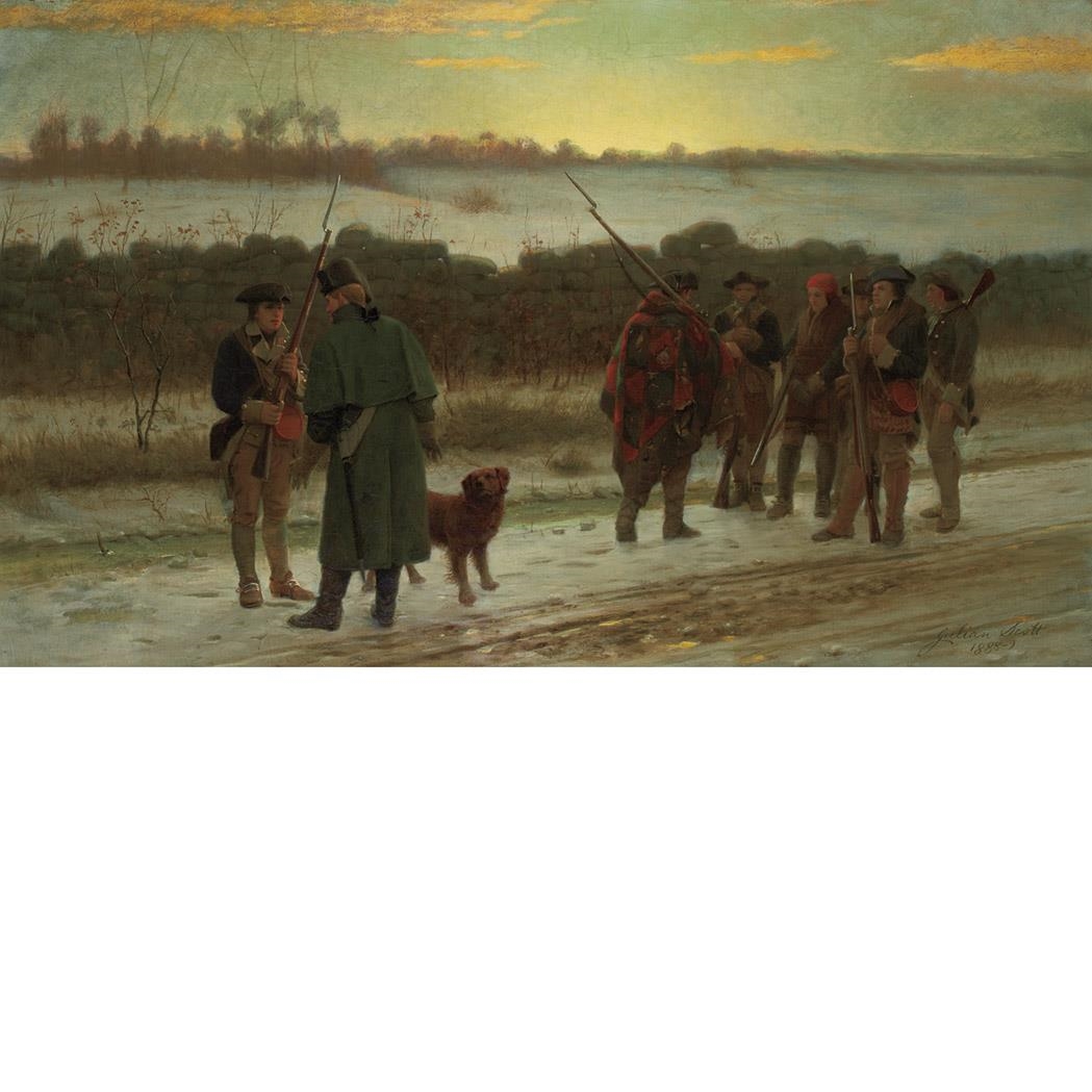 Julian Scott | First Instruction in Guard Duty-A Scene from the ...