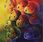 Gunawan Bagea | Women And Flower (2009) | MutualArt