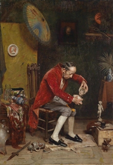 Felix Ehrlich | Die Flehende (1905) | MutualArt