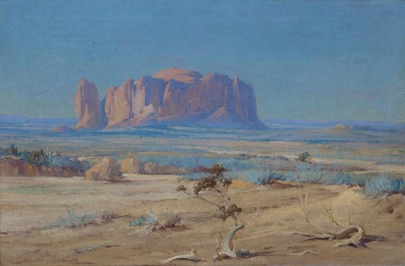 Gerald Cassidy | Southwest landscape horses and figure | MutualArt