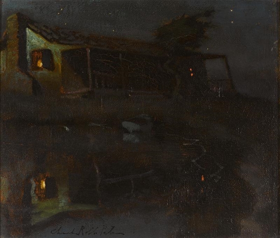 Charles Rollo Peters | Adobe reflections | MutualArt